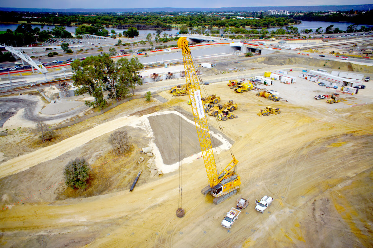 Ground improvement for Perth stadium, Australia - Menard Oceania