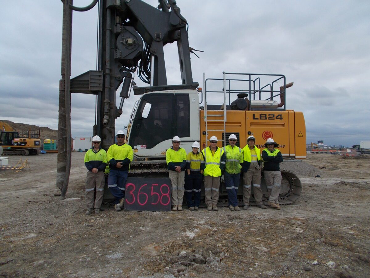 Ground improvement for Webb Dock East - Menard Oceania